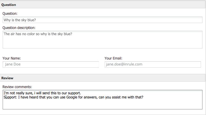 Process Aware Forms – InRule Technology