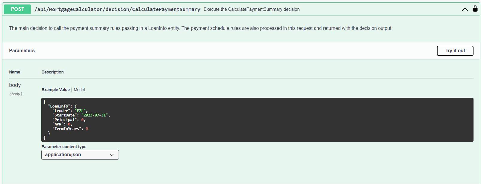 Decision Api Inrule Technology
