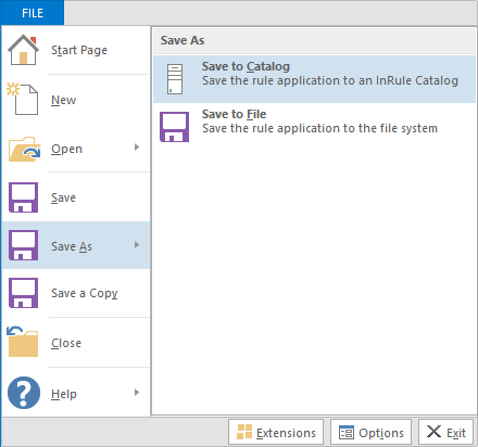 Creating a Rule Application in Author Studio – InRule Technology